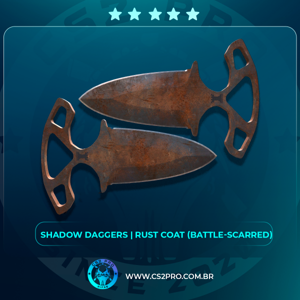 ##2408 ★ Shadow Daggers | Rust Coat - CS2PRO
