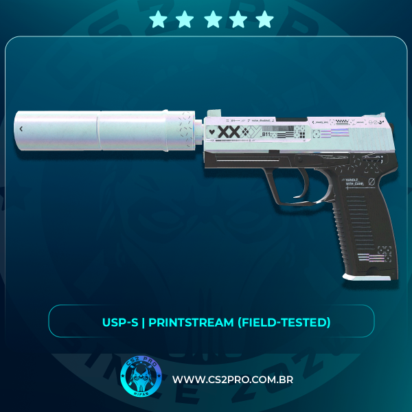 USP-S | Printstream - CS2PRO - A melhor comunidade de Counter Strike 2!